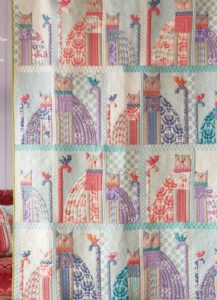 Lazy Days Cat And Bird Quilt Pattern - Love Quilting Online