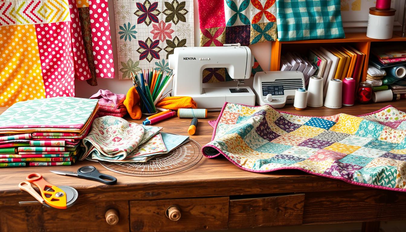 Dive into the world of quilting: crafting unique stories with fabrics